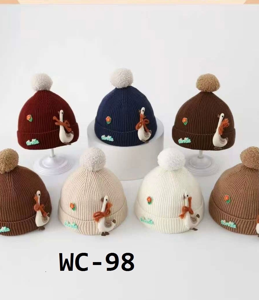 Woolen caps (Random Colour) – Cubby.pk