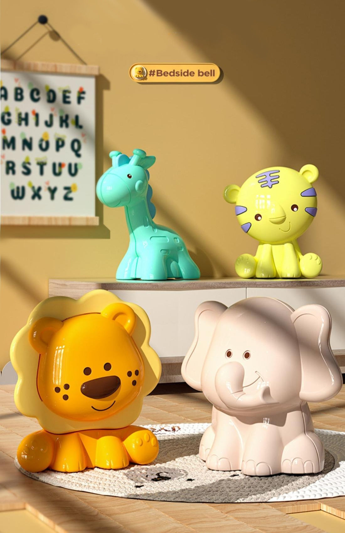 Cot Mobile - Bed Bell with projection lights — Cubby.pk