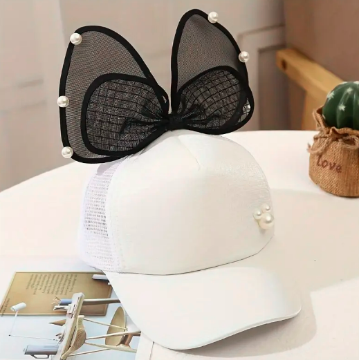 Cartoon Ribbon Cap Kids Baseball Sun Hat – Cubby.pk